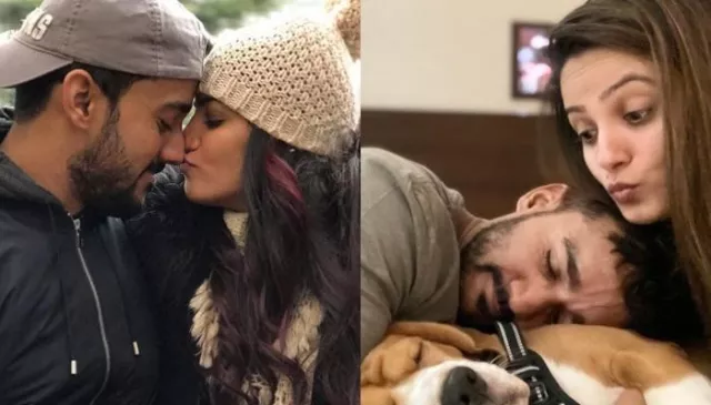 Rohit Reddy and Anita Hassanandani give glimpses of their PDA moments