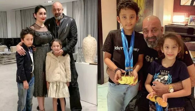 Sanjay Dutt Shares A Sweet Birthday Wish For His Daughter, Iqra And Son ...