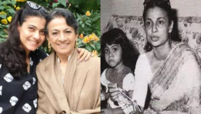 Kajol Looks Adorable In This Unseen Childhood Picture With Mommy ...