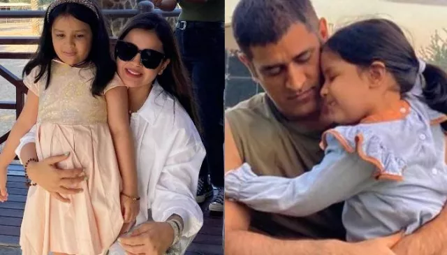 MS Dhoni's Adorable Picture With Baby Girl, Ziva From Their Vacation ...