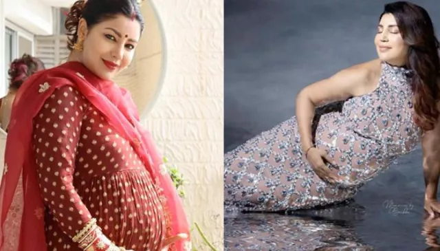 Debina Bonnerjee Shares A Whimsical Picture From Maternity Shoot ...
