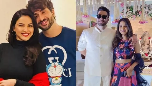 Aly Goni And GF, Jasmine Bhasin Make A Stunning Entry At Their Friend, Kaushal Joshi's Wedding