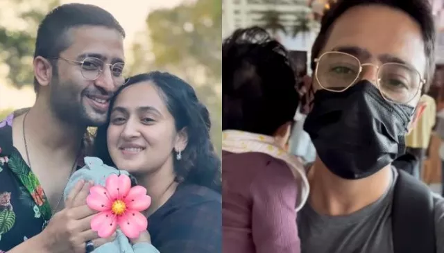 Shaheer Sheikh Shares A Cute Video With Daughter, 'Anaya' As She Takes ...