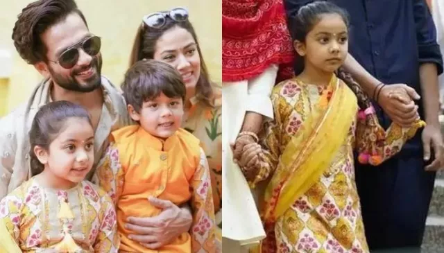 Shahid Kapoor's Daughter, Misha Loves 'Mehendi', And Got A Cute Design ...