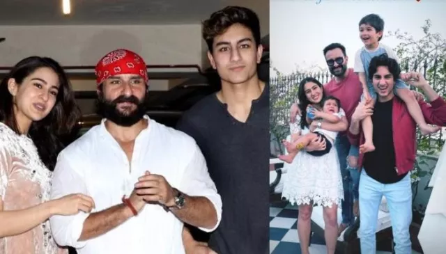 Saif Ali Khan Takes His Kids, Sara And Ibrahim For A Lunch, Gives Pure ...