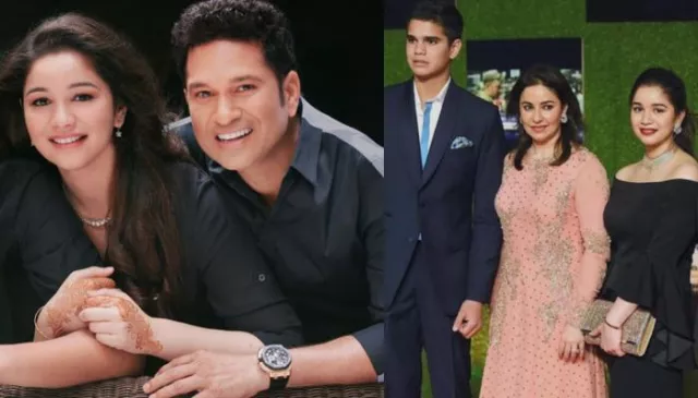 Sachin Tendulkar's Daughter, Sara Holds Brother, Arjun Close As They ...