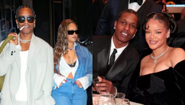 Are Rihanna And ASAP Rocky Engaged? The Singer Wore A Massive Diamond ...