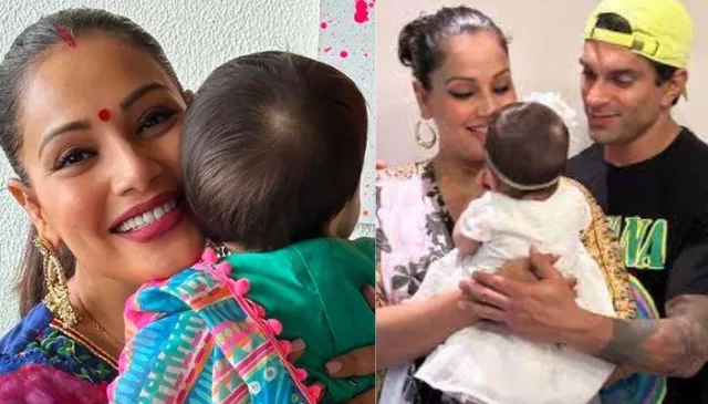 Bipasha Basu's Daughter, Devi Completes 11 Months, Imitates Daddy ...