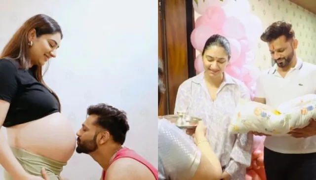 Rahul Vaidya Shares A Cutesy Glimpse Of Almost-One-Month-Old Baby Girl ...