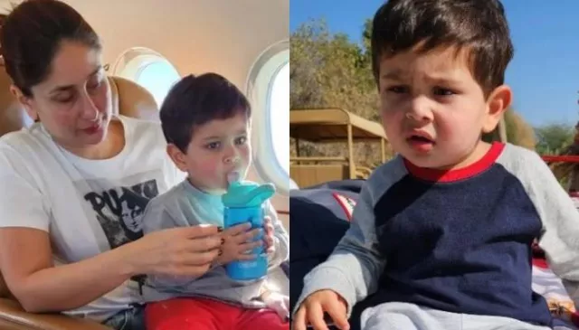 Kareena Kapoor's Son, Jehangir Flaunts His Canvas Shoes, Asks Dad, Saif ...