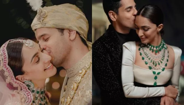 Sidharth Malhotra Kisses Wifey, Kiara Advani At Their Reception, Fans Say 'Most Beautiful Couple'