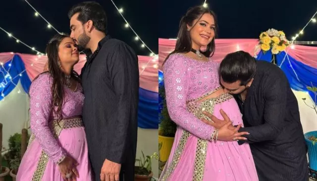 YouTuber, Armaan Malik's Wives, Payal And Kritika Twin In Pink-Hued Lehenga For 'Godh Bharai'