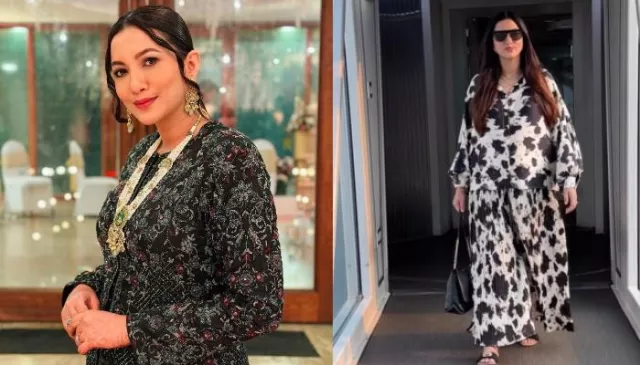 Preggers, Gauahar Khan Flaunts Full-Grown Baby Bump, Shows A Transition ...