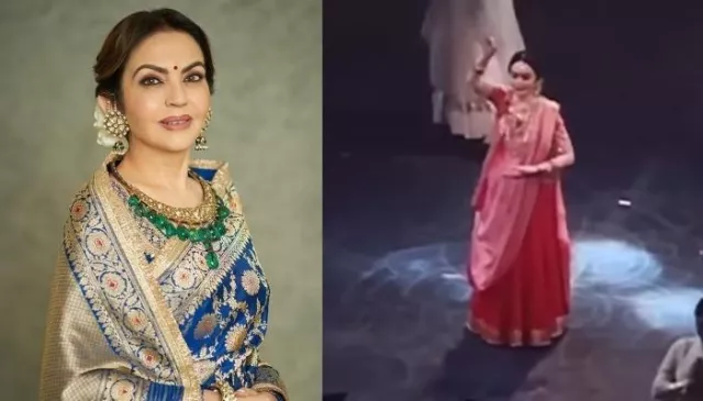 First Glimpse Of Nita Ambani Dancing Gracefully To 'Raghupati Raghav ...