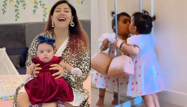 Debina Bonnerjee's Baby, Lianna Dons A Cute White Dress, Exudes 'Main ...