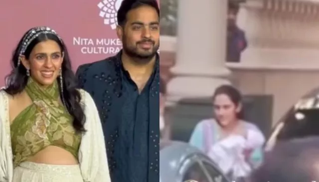 Akash Ambani's Wife, Shloka Ambani's First Glimpse With Her Newborn ...