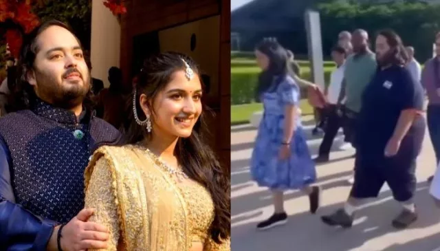 Radhika Merchant Dons Shirt Dress Worth Rs. 3 Lakhs As She Gets Spotted ...