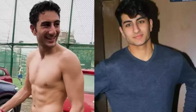 Ibrahim Ali Khan Flaunts His Chiselled Figure As He Goes Bare Chest ...