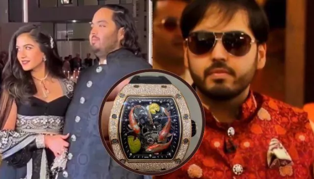 Anant Ambani Once Wore A Super Expensive Koi Fish Watch With 18k Gold ...