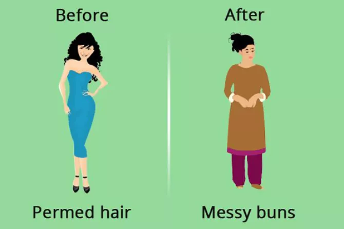 These 10 Before And After Posters Portray How A Woman’s Life Changes ...