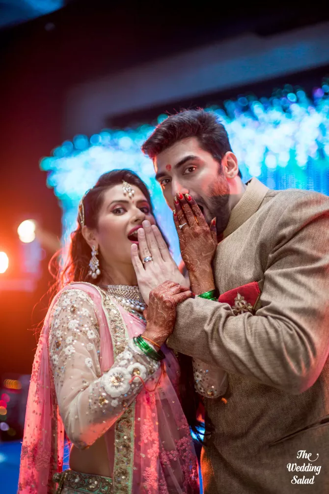 The Beautiful Wedding Story Of 'Thangabali' Nikitin Dheer And TV ...