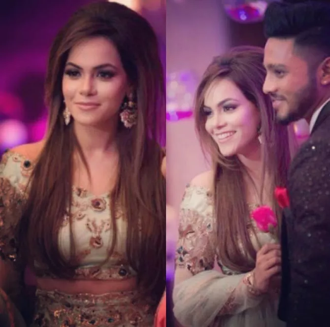 Mehendi Pictures Of Rapper Raftaar And Fiance Komal Vohra