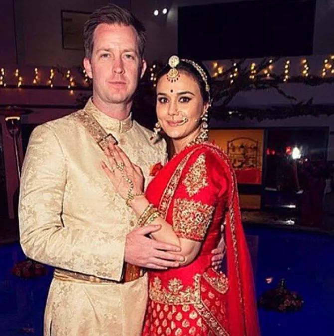 Finally The Wedding Pictures Of Preity Zinta And Gene Goodenough Are ...