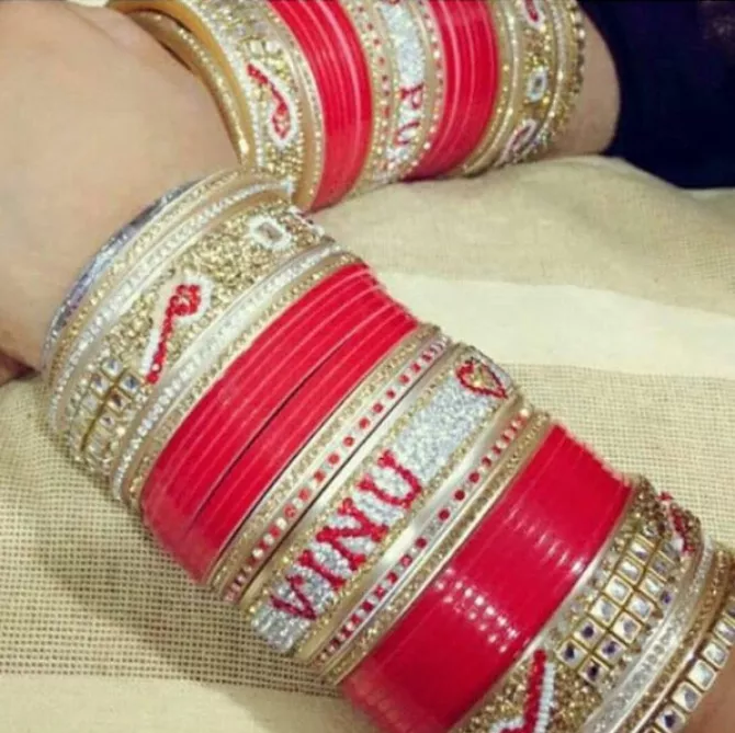 Collection Of Beautiful 'Chooda' Designs For Brides, Top Bridal Chooda ...