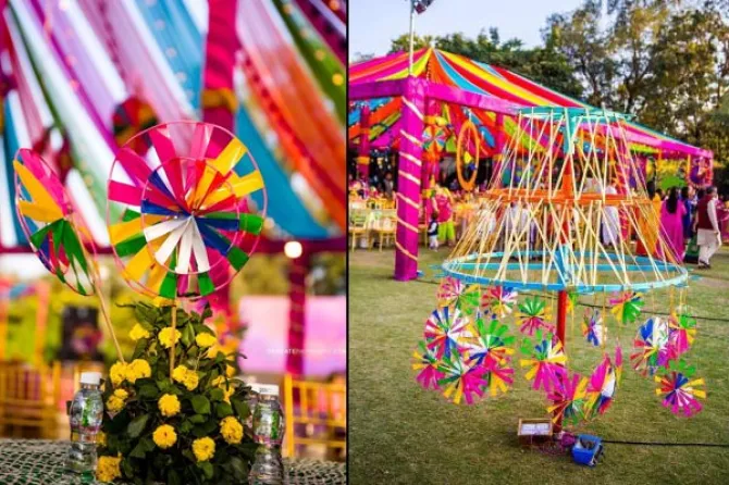 8 Ways To Incorporate The Mela Theme For Your Mehendi Ceremony