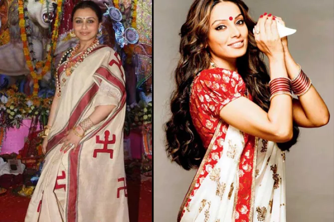 7 Different Types Of Bengali Sarees That You Can Flaunt This Festive ...
