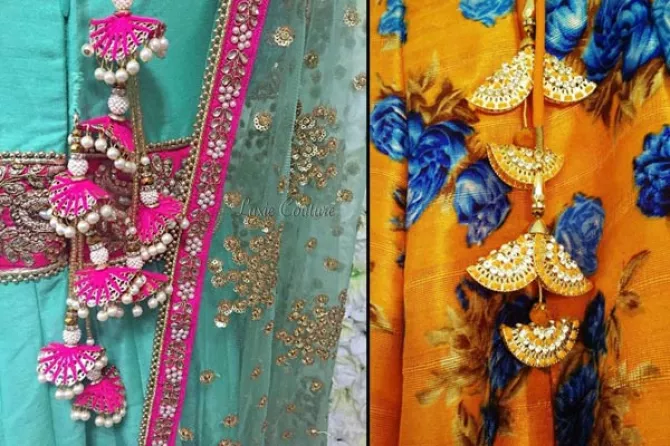 14 Beautiful And Striking Latkan (Tassel) Designs For The Bridal ...