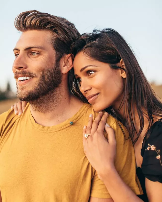 Freida Pinto's Sister, Sharon Pinto Gets Married, The Starlet Shares ...