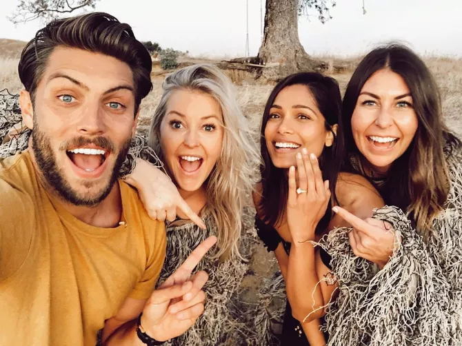 Freida Pinto's Sister, Sharon Pinto Gets Married, The Starlet Shares ...