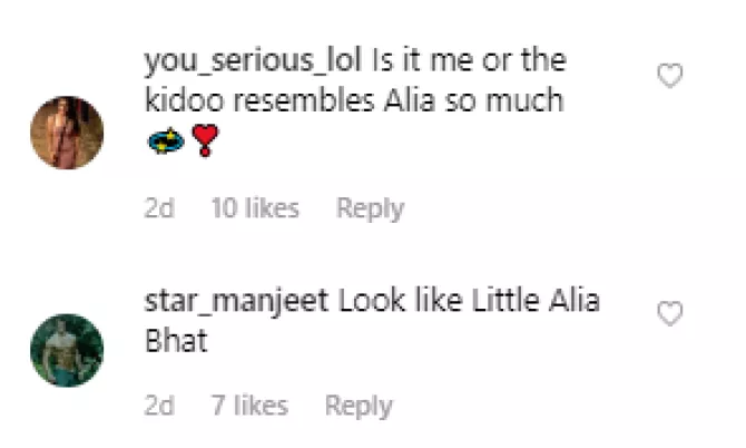 Shruti Seth's Daughter Alina Aslam Compared To Baby Alia Bhatt As Mom ...