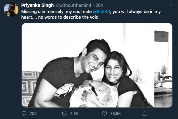 Sushant Singh Rajput's Sister, Nitu Pens A Heart-Wrenching Poem For Her ...