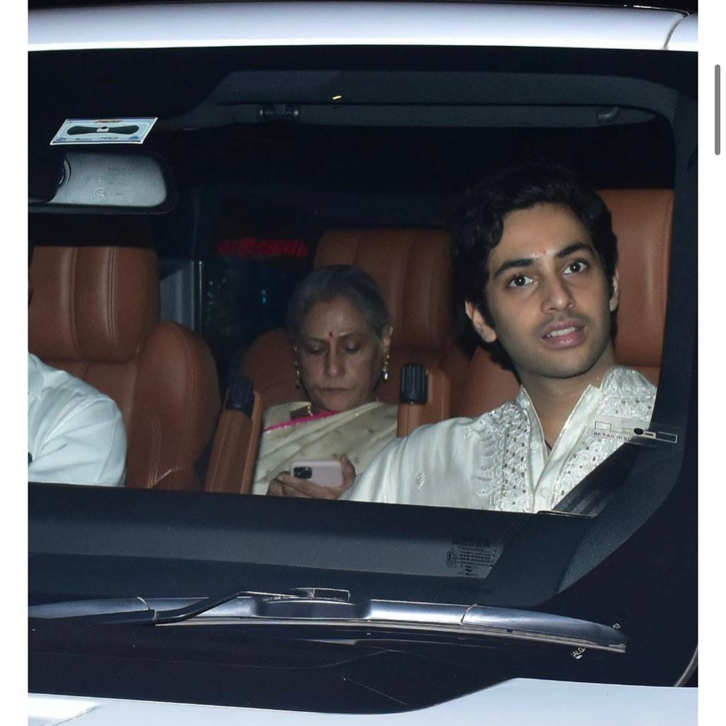 Unique 'Bull' Painting From Amitabh Bachchan's Family Diwali Picture ...