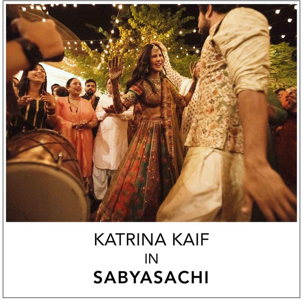 Katrina Kaif And Vicky Kaushal's Silk Sabyasachi Outfits On Their ...