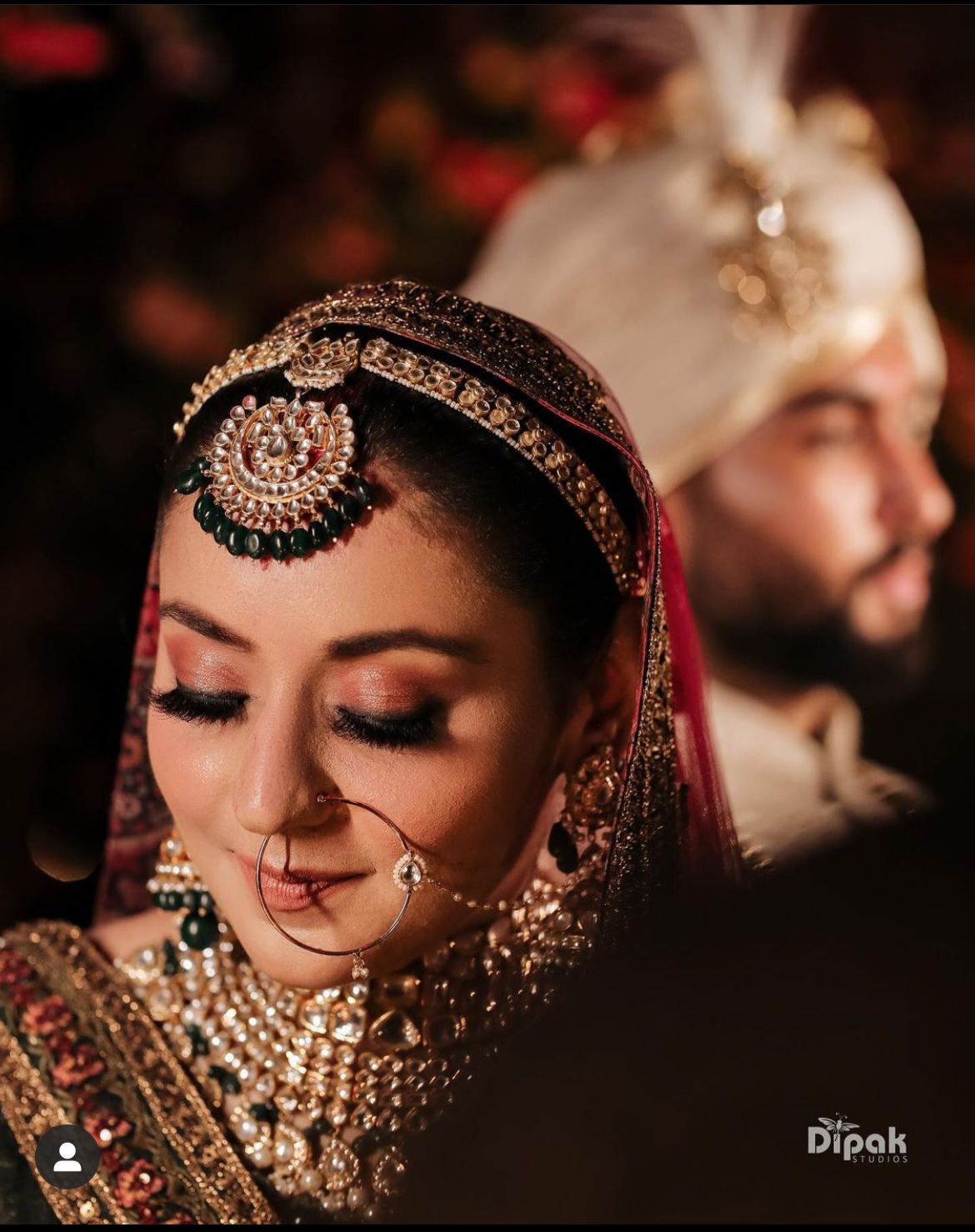 This Bride Aced Royal Marwari Look In A Unique Lehenga For Her ...