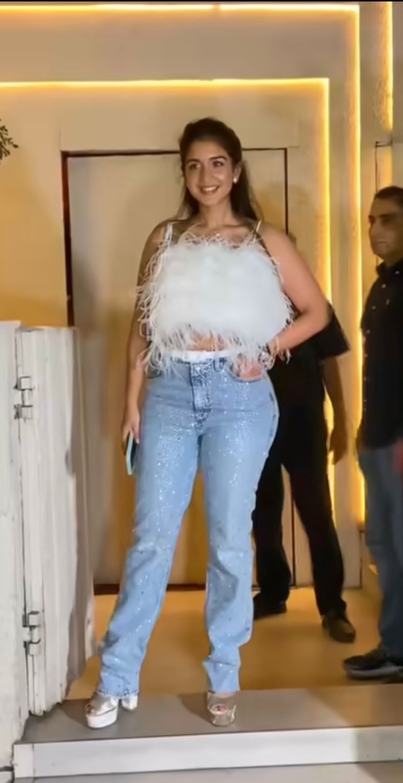 Radhika Merchant Stuns In A Forest Maxi Dress Worth Rs 14K, Exudes ...