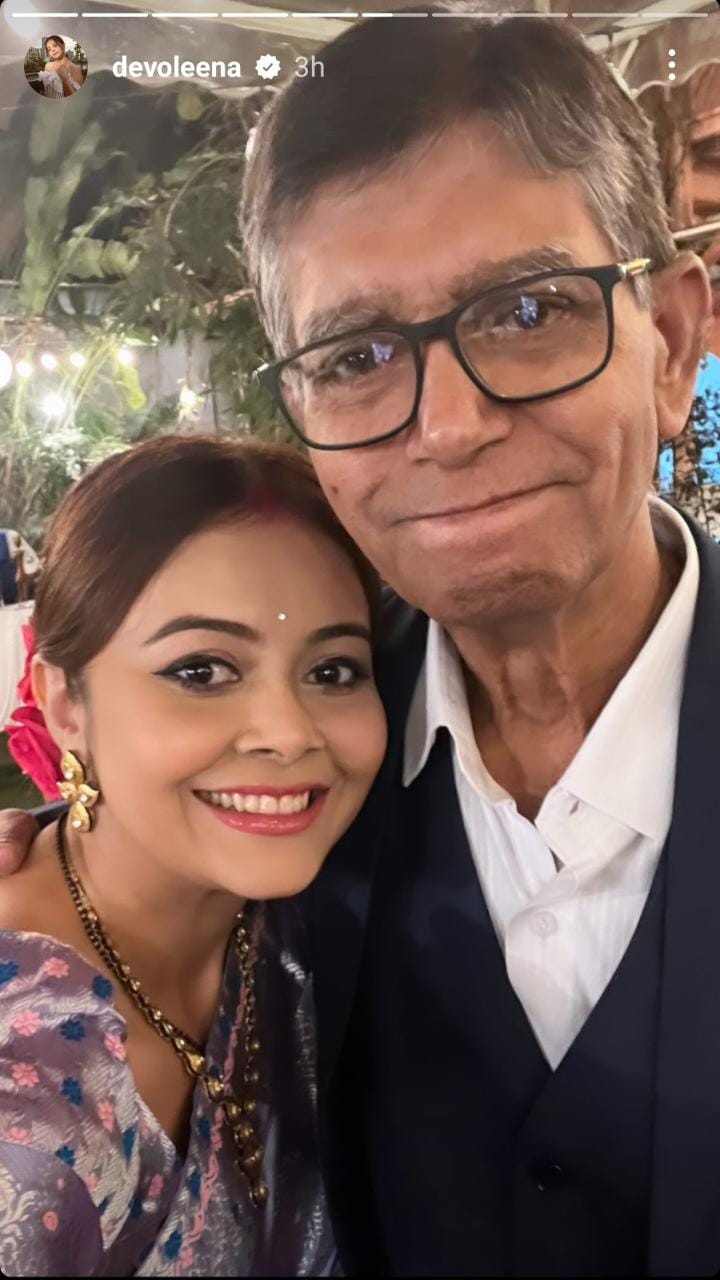 Devoleena Bhattacharjee Wore A Mauve-Saree With 'Addigai' Jewellery For ...