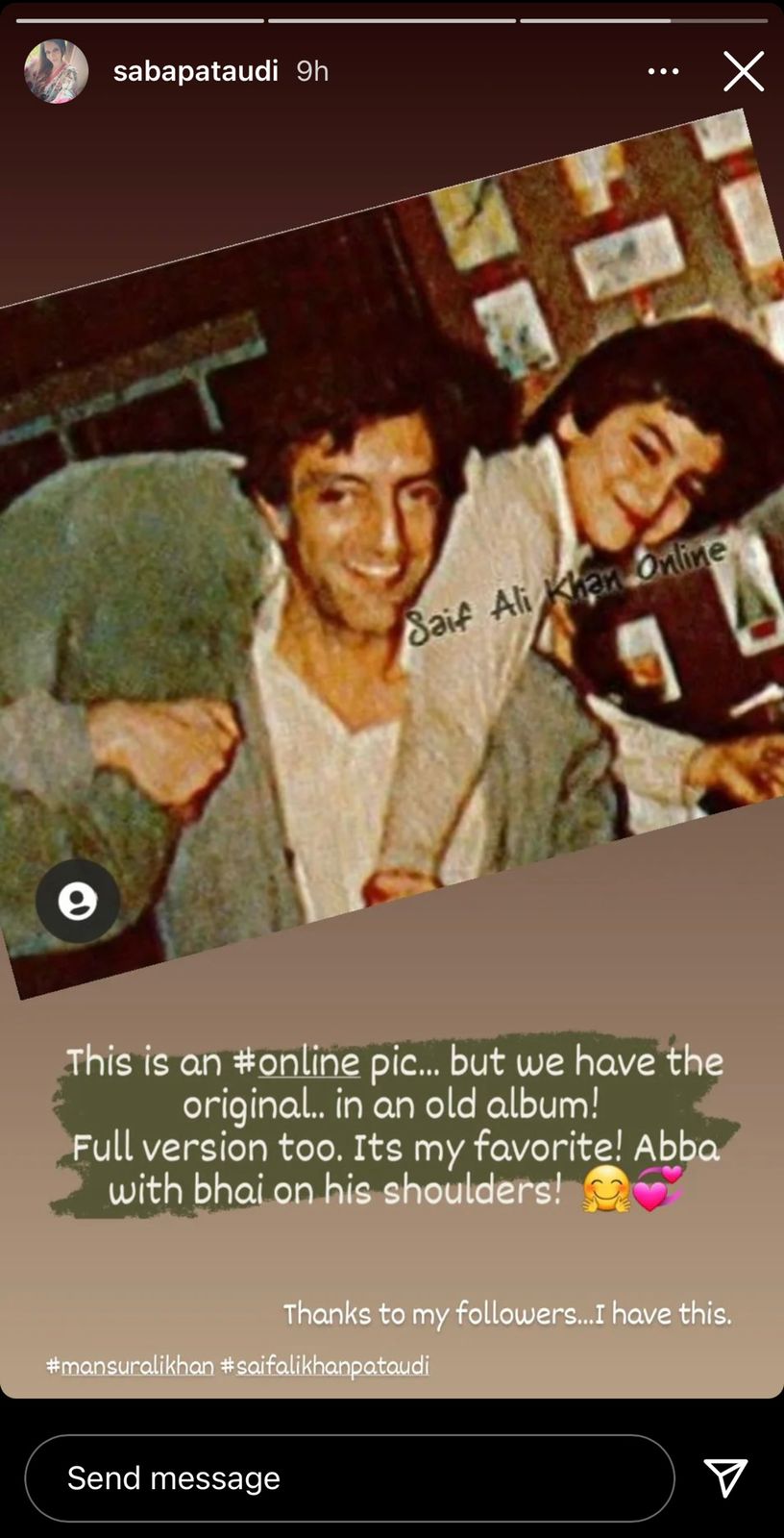 Saba Ali Khan Shares A Cutesy Video With Saif And Soha, To Mark ...