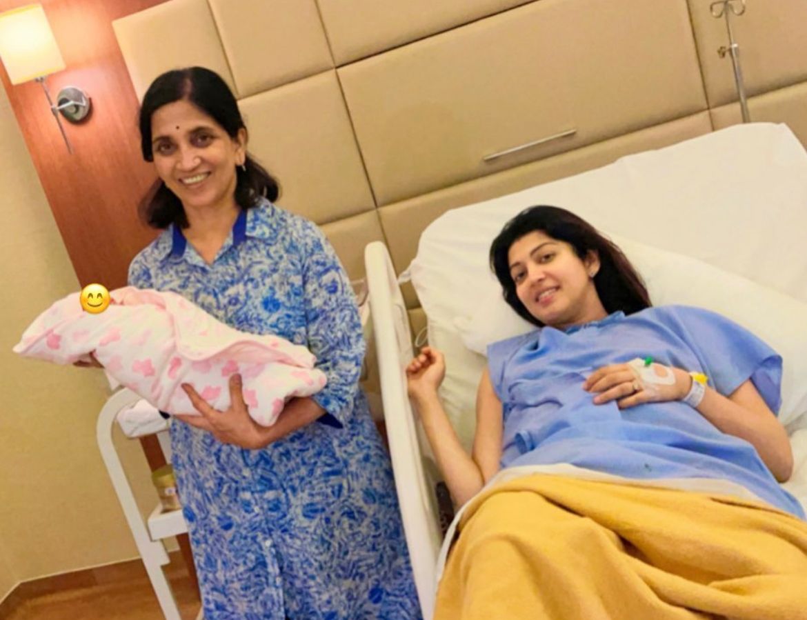 Pranitha Subhash Shares A Picture From Labour Room, Pens An ...