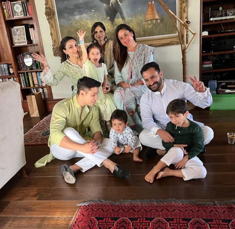 Saba Ali Khan Shares A Cute Moment Of Her Jeh 'Baba' While He Was ...