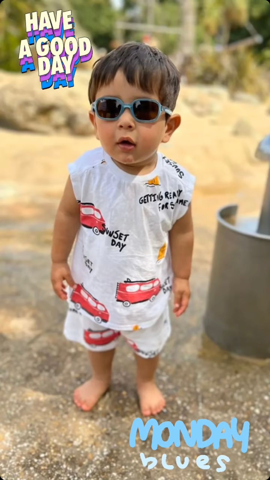 Jehangir Ali Khan Helps 'Bua', Saba To Beat The 'Monday Blues', His ...