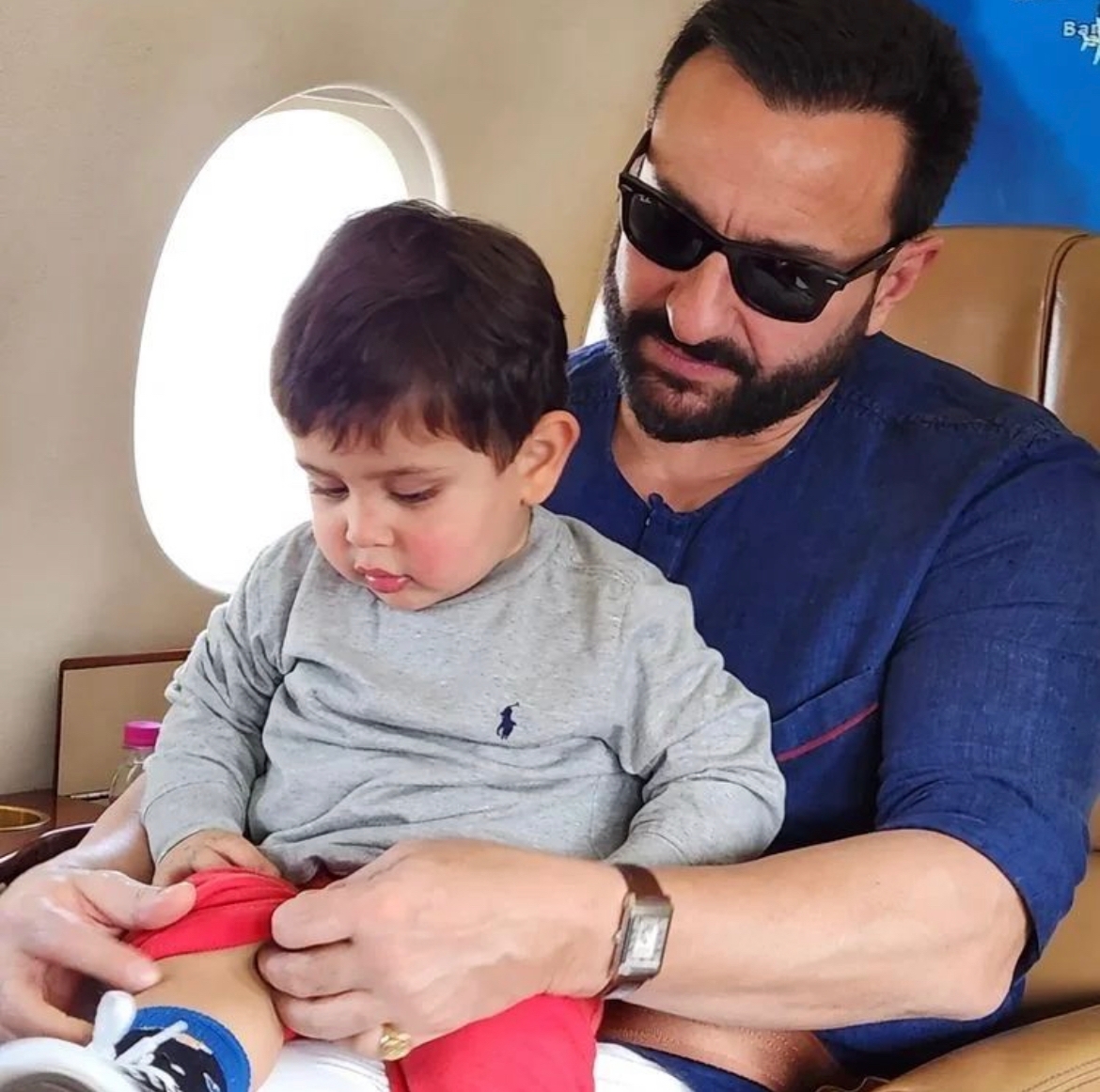 Kareena Kapoor's Son, Jehangir Flaunts His Canvas Shoes, Asks Dad, Saif ...