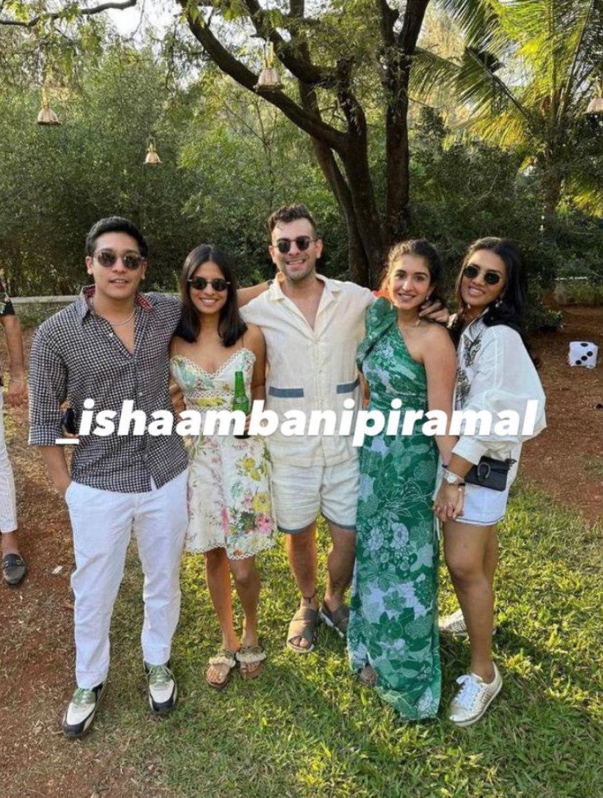 Radhika Merchant Stuns In A Forest Maxi Dress Worth Rs 14K, Exudes ...