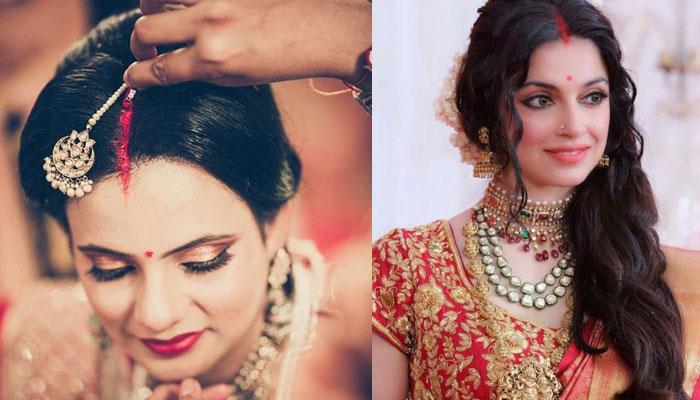 10 Ways To Rock Your Sindoor Look - BollywoodShaadis.com