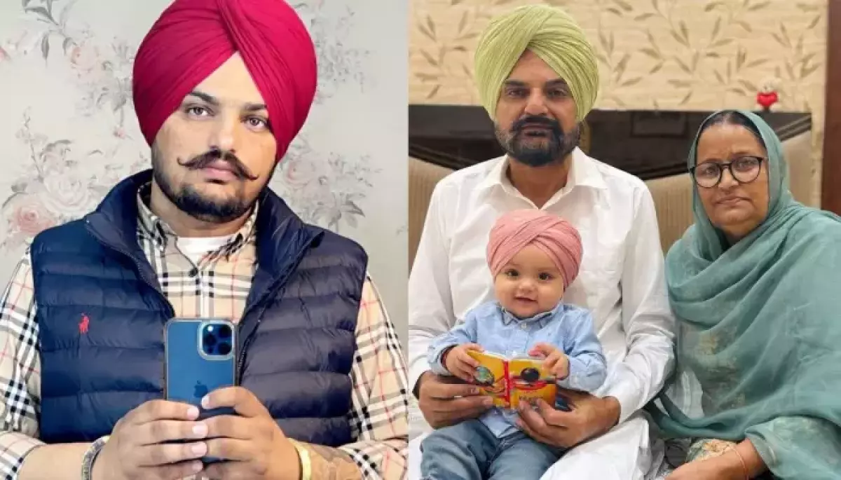 Sidhu Moosewala's Parents' Celebrate His New Baby Brother's ...