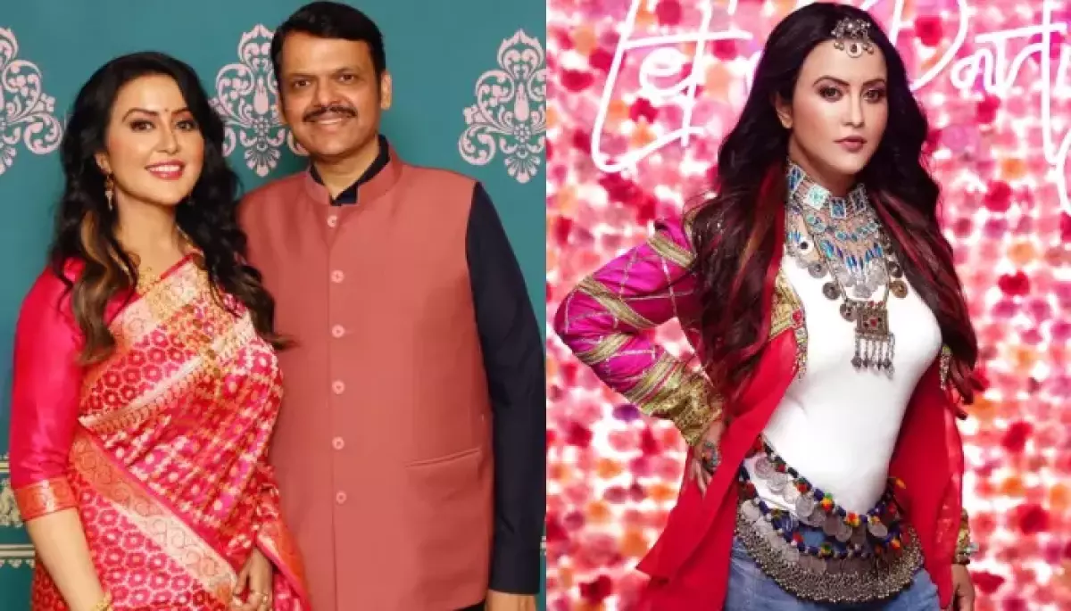 Who Is Amruta Fadnavis? Wife Of Maharashtra's Deputy CM, Devendra, Singer, Famous On Instagram, More