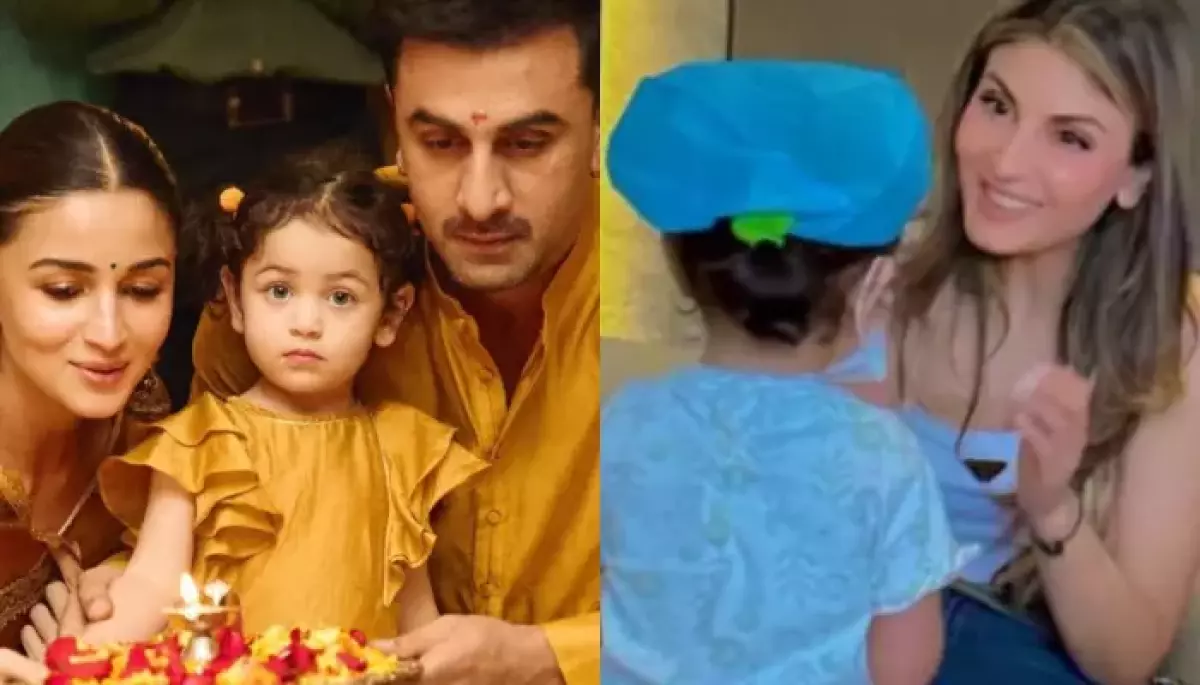 Raha Kapoor Plays 'Doctor-Doctor' With Her 'Bua' Riddhima Kapoor, 'Dadi ...